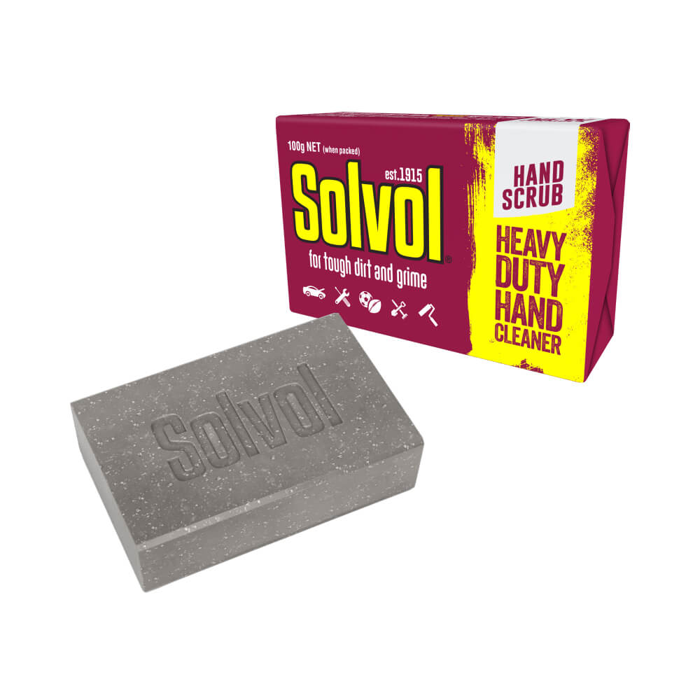 Heavy-Duty Hand Cleaner Bar - SOLVOL Heavy-Duty Hand Cleaner Bar - SOLVOL