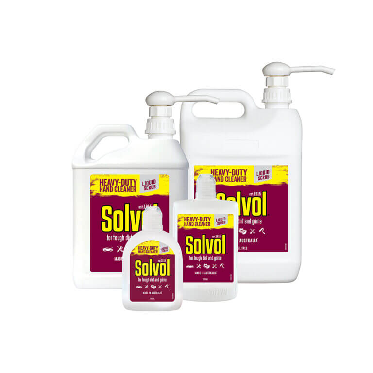 Heavy-Duty Hand Cleaner Liquid - SOLVOL